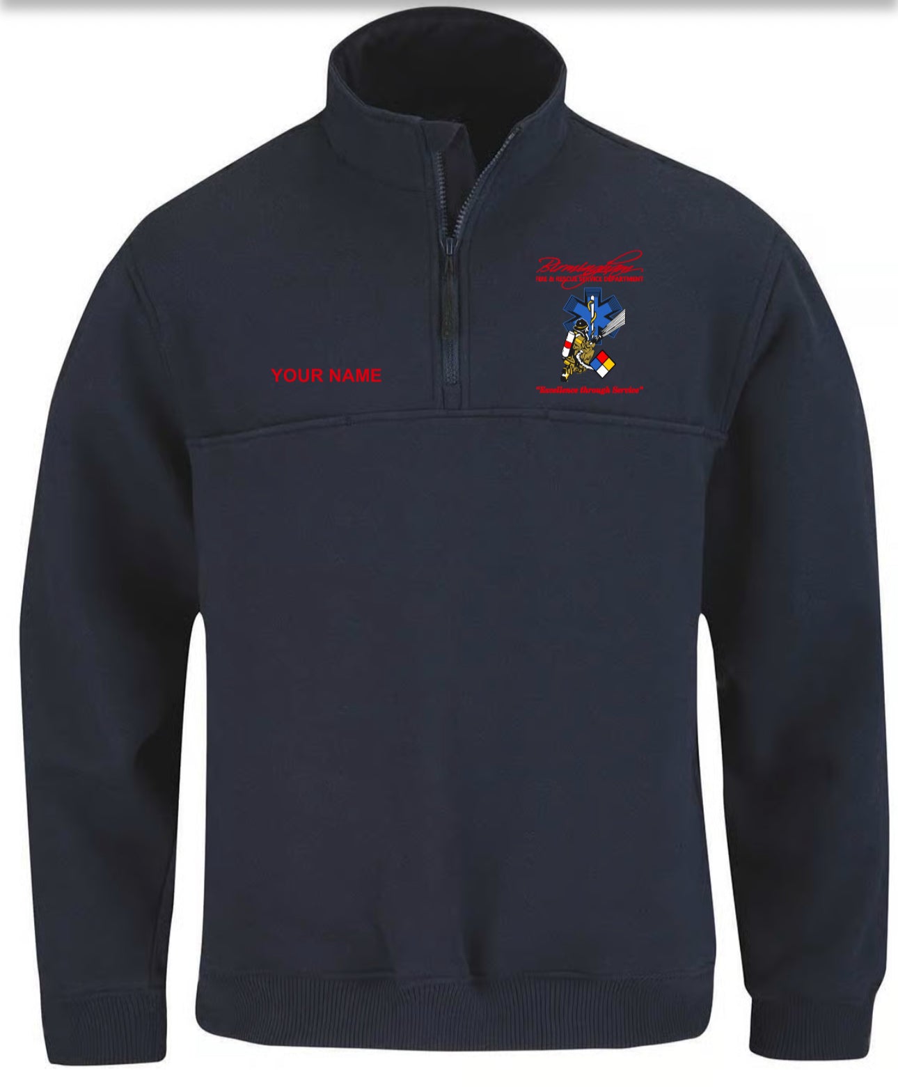 BFRS: Official Logo Job Shirt (Embroidered Quarter Zip) – Warrior River ...